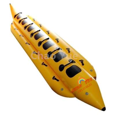 China Commercial Grade Floating Inflatable Banana Boat for water sports for sale