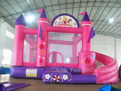 China Commercial Grade Princess Inflatable Jumping Castle for amusement park for sale