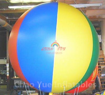 China 3m Colorful Advertising Helium Balloon with Free Logo Printing for sale