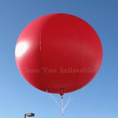 China 3M Red Inflatable Helium Balloon for advertising for sale