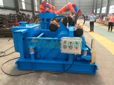 Chine double × réglable 1165mm de Shaker With 3pcs 585 de schiste du mouvement 110m3/H à vendre