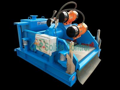 Chine double × réglable 1165mm de Shaker With 3pcs 585 de schiste du mouvement 110m3/H à vendre