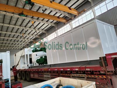 China Skid Mounted Clear Water Tank For Solids Control System Waste Management Solutions for sale