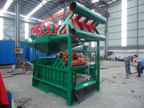 limpiador del fango de la capacidad grande 320m3/H con el ciclón del ciclón 3pcs Desander del desarenador 20pcs