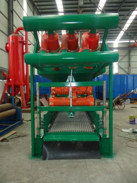 limpiador del fango de la capacidad grande 320m3/H con el ciclón del ciclón 3pcs Desander del desarenador 20pcs
