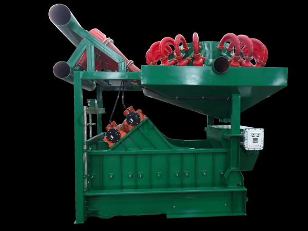 limpiador del fango de la capacidad grande 320m3/H con el ciclón del ciclón 3pcs Desander del desarenador 20pcs
