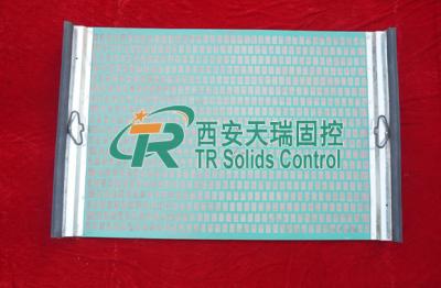 Cina Schermo piano della striscia del gancio di perforazione del gas & del petrolio per l'agitatore di  PWP, 40-325 maglia, api RP 13C in vendita