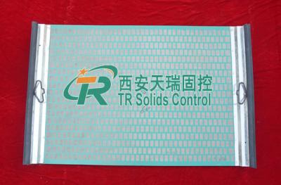 Cina Schermo piano della striscia del gancio di perforazione del gas & del petrolio per l'agitatore di  PWP, 40-325 maglia, api RP 13C in vendita