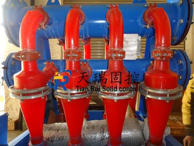 Cina Idrociclone di API Drilling Mud Cleaner Desilter per il ³ /h di perforazione 180m gas/del petrolio facile smantellare e sostituire in vendita