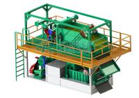 China 120m3/h Compact Drilling Mud System for TBM Project / Tunnel Boring Machine Mud System for sale