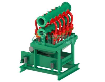 China Oilfield 12nos Hydrocyclone Dewatering System,  Vibration Motor Desilter Cones Machine for sale