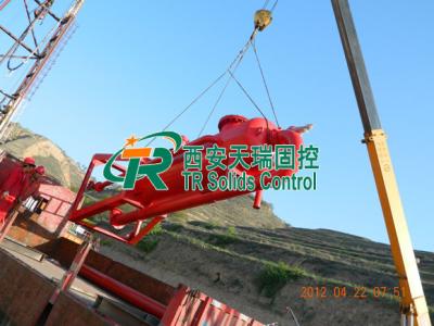 Cina prestazione efficiente di degassamento del separatore di gas del fango 2600kg 2200*2200*6634 millimetro in vendita