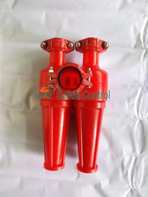 Cina Liquidi di perforazione del giacimento di petrolio che asciugano idrociclone/sfangatore di Desander con l'anti pittura di corrosione in vendita