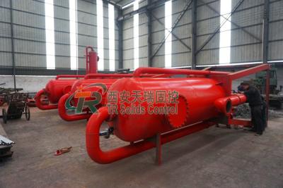 Cina Capacità di capacità TRZYQ1000 del separatore di gas dei fanghi di perforazione del giacimento di petrolio 240m3/H grande in vendita