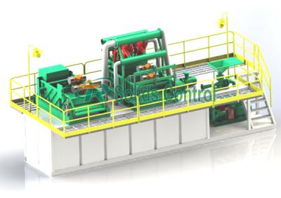 Cina Operazione facile economizzatrice d'energia ISO9001 del sistema dei fanghi di perforazione della struttura compatta in vendita