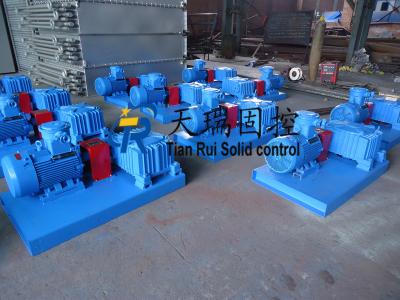 China Industrial 15kw Power Drilling Mud Agitator Flexible Coupling Driven With Skid for sale