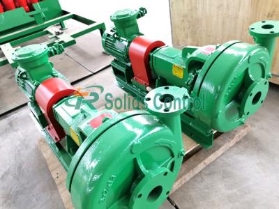 Cina Pompa di fango centrifuga orizzontale HDD/giacimento di petrolio che perfora il diametro a 13 pollici della ventola in vendita