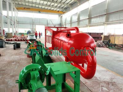 Cina Separatore di gas del fango della trivellazione del giacimento di petrolio con la parte principale del diametro di 800mm in vendita