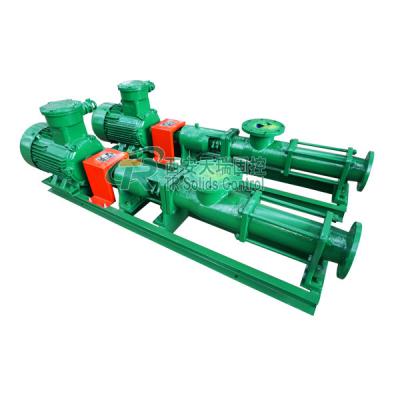 Cina ³ regolabile /H ExdIIBt4 4kw della pompa di vite del fango di pressione 10m in vendita