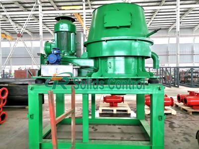 China Large Capacity Mud Vertical Cutting Dryer 55kw For Oil Mud Seperation for sale