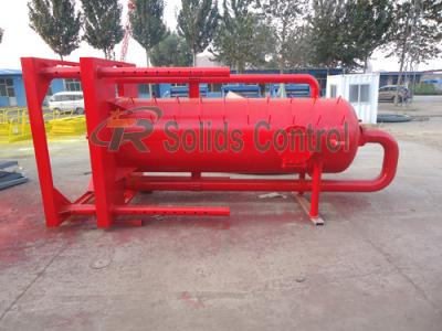 Cina separatore fluido del giacimento di petrolio di trattamento del gas del fango di 1000mm in vendita