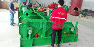 China Agitatore equilibrato dello scisto di moto lineare del fango della piattaforma di produzione for sale
