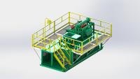 China Construction Dustproof HDD Solids Control Mud Recycler for sale