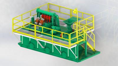 Cina Sistema di riciclaggio protetto contro le esplosioni dei fanghi di perforazione di 500GPM HDD in vendita