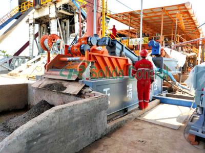 China Afvalbeheer 30m van de het Olieveldboring van ³ /H de Moddersysteem for sale