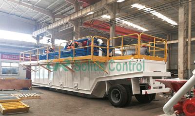 Cina Sistema solido montato su veicolo dei fanghi di perforazione di controllo in vendita