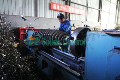 China SS316L 40m3/H Oilfield Drilling Decanter Centrifuge Using centrifugal casting process SS316L stainless steel material for sale