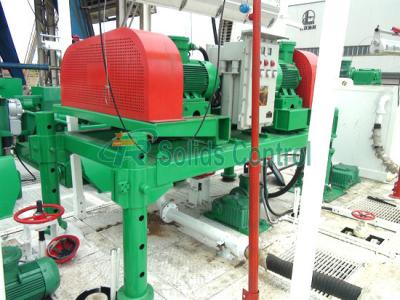 China Liftable Schlamm-Zentrifuge des Ölfeld-3200RPM mit Schaltschrank zu verkaufen