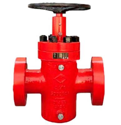 Cina Colore rosso della valvola della bobina d'arresto della trivellazione petrolifera dell'estremità 10K PSI della flangia in vendita