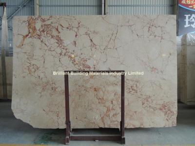 China Turkey Rose Red Marble Slab, Natural Pink Marble Slab for sale