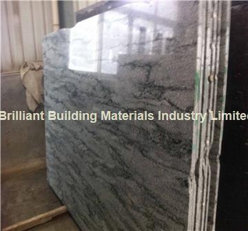China China Baboom Green Granite Big Slab, Natural Green Granite Slab for sale