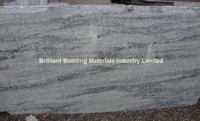 China China Landscape Green Granite Semi-Slab, Natural Green Granite Slab for sale