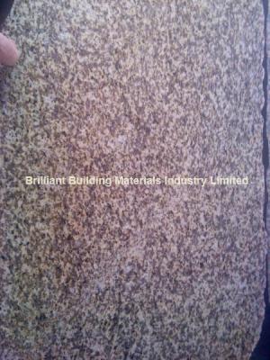 China Tiger Skin Yellow Granite Big Slab, Natural Yellow Granite Slab for sale