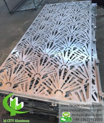 Cina Pannelli di rivestimento di alluminio perforati, spessore all'aperto del rivestimento 3mm della parete in vendita
