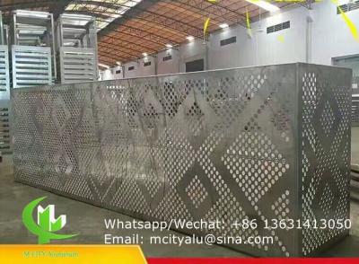 Cina Polvere dipinta Pvdf di alluminio perforata di spessore della copertura 2mm del condizionatore d'aria ricoperta in vendita
