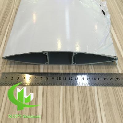 Cina Le feritoie di alluminio espelse del profilo, Pvdf hanno finito gli otturatori di alluminio grigi del Louvre in vendita