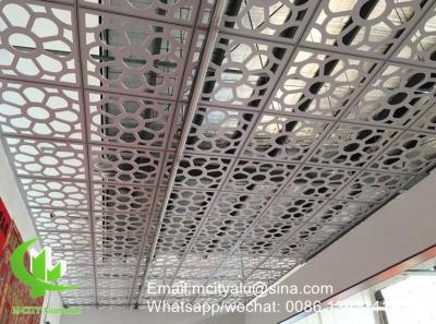 Cina Il soffitto di alluminio del rivestimento della facciata della parete divisoria piastrella lo spessore 1500x5000mm di 2mm in vendita