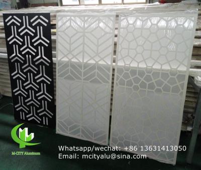 China Aluminum privacy screen panel  facade wall cladding panel exterior for sale