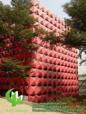 Cina I pannelli di rivestimento di alluminio esteriori, facciata isolata della parete riveste l'abitudine di pannelli di alluminio del rivestimento del tetto in vendita