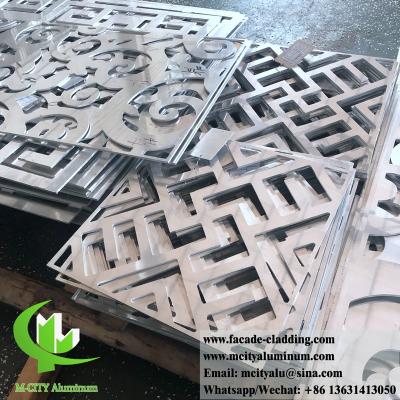 Cina pannelli di rivestimento di alluminio di 6mm, strato di alluminio 1500x5000mm Max. Size del taglio del laser in vendita