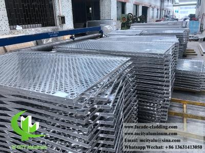 Cina colore di alluminio della pietra del pannello di parete di spessore di 3mm per il rivestimento di costruzione della facciata in vendita
