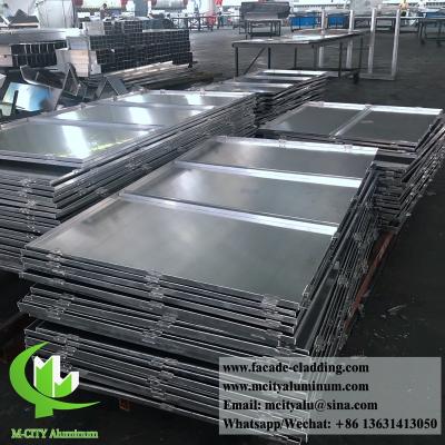 Cina L'alluminio solido piegato dello strato di alluminio riveste la polvere di pannelli di 3mm ricoperta per la parete in vendita
