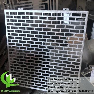 Cina Pannelli di rivestimento di alluminio perforati/rivestimento esterno MCT-FA101 della parete in vendita