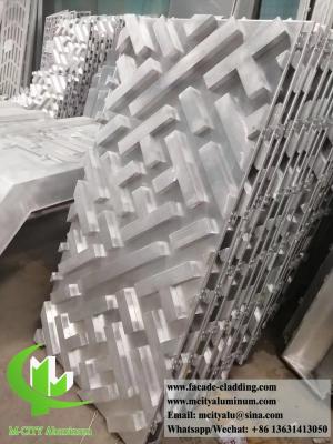 Cina Dimensione massima di alluminio dei pannelli di rivestimento della decorazione della parete ISO9000 1500x4500mm in vendita