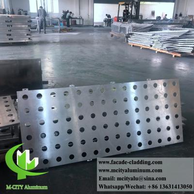 Cina Anti pannelli di rivestimento della facciata della ruggine con la dimensione massima di perforazione 1500x4500mm in vendita