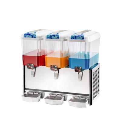 Cina carro armato di Juice Dispenser Machine With Plastic dell'argento di 12L 24L 36L 48L in vendita